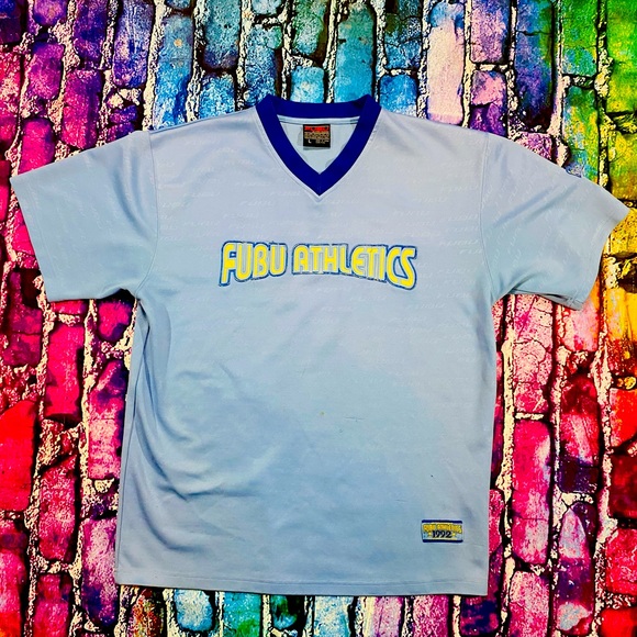 FUBU | Shirts | Vintage Fubu Athletics Jersey 992 Size Large | Poshmark